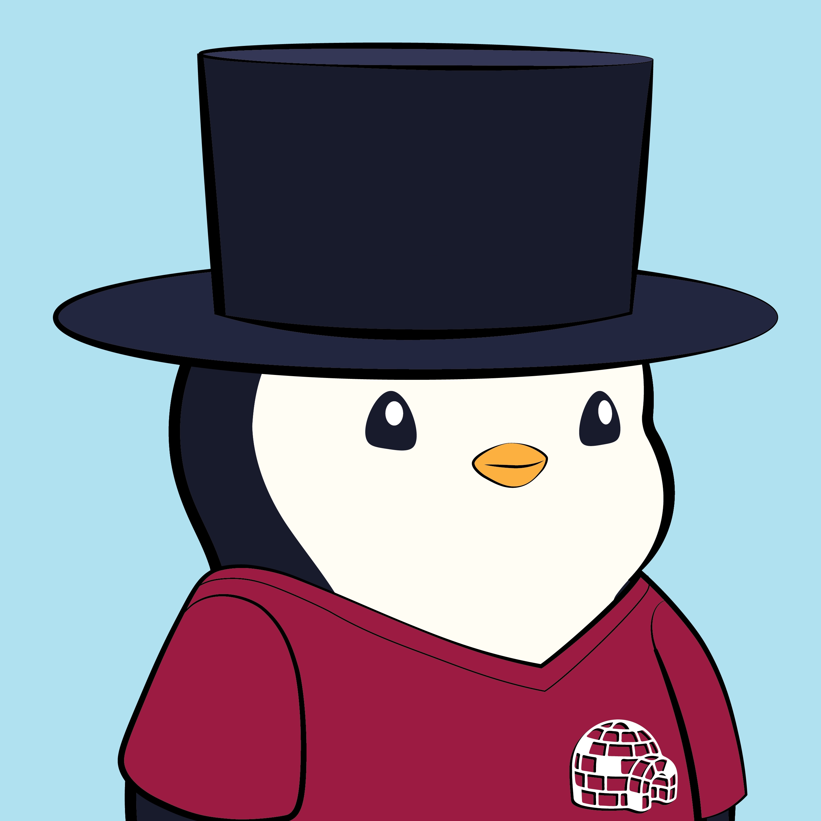 The Igloo Company | Pudgy Penguin #7435 (2021) | MutualArt