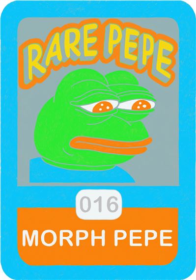 Matt Furie | 016 - Morph Pepe (2021) | MutualArt