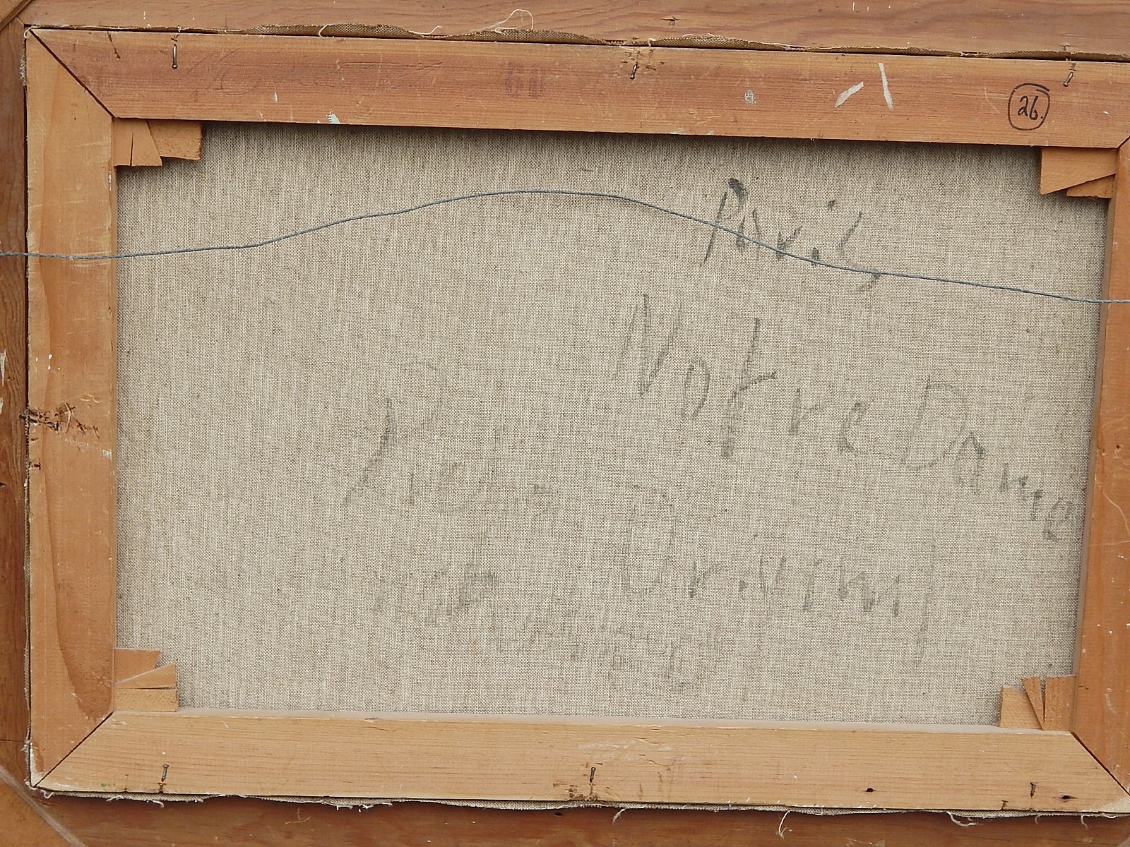 Walter Ed | Prof.Walter Van Ed Prescher (*1916-1988) View of Paris with ...