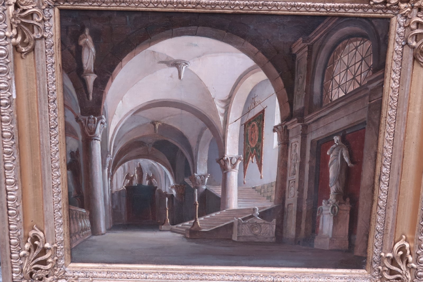 Carl Georg Anton Graeb | Carl Anton Graeb(1816-1884) Interior view of ...