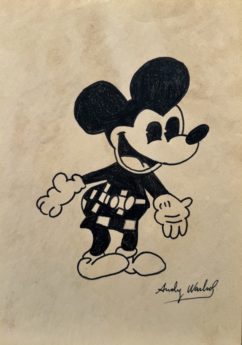Andy Warhol | mickey mouse | MutualArt