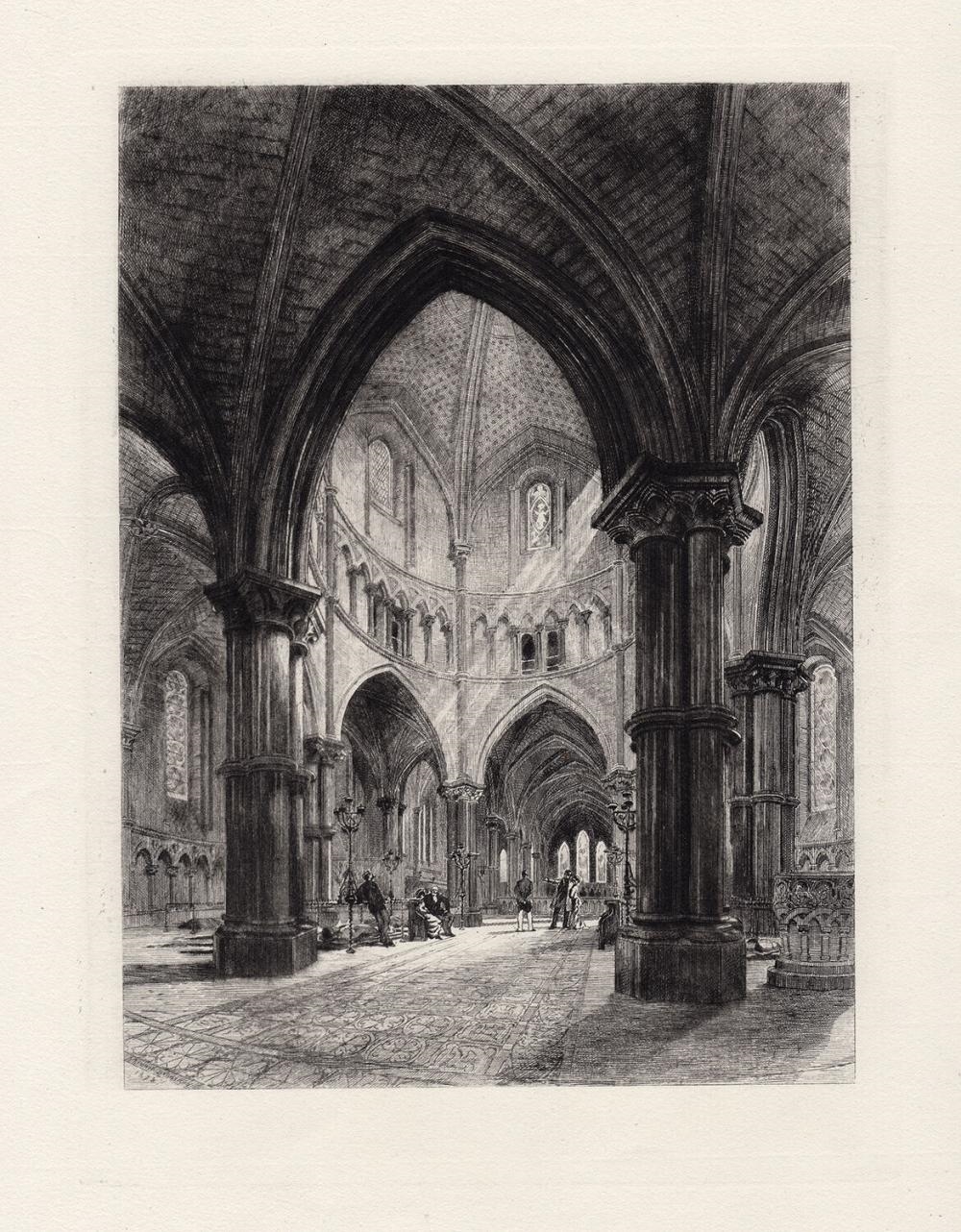 Alfred Louis Brunel Debaines | The Temple Church (1888) | MutualArt