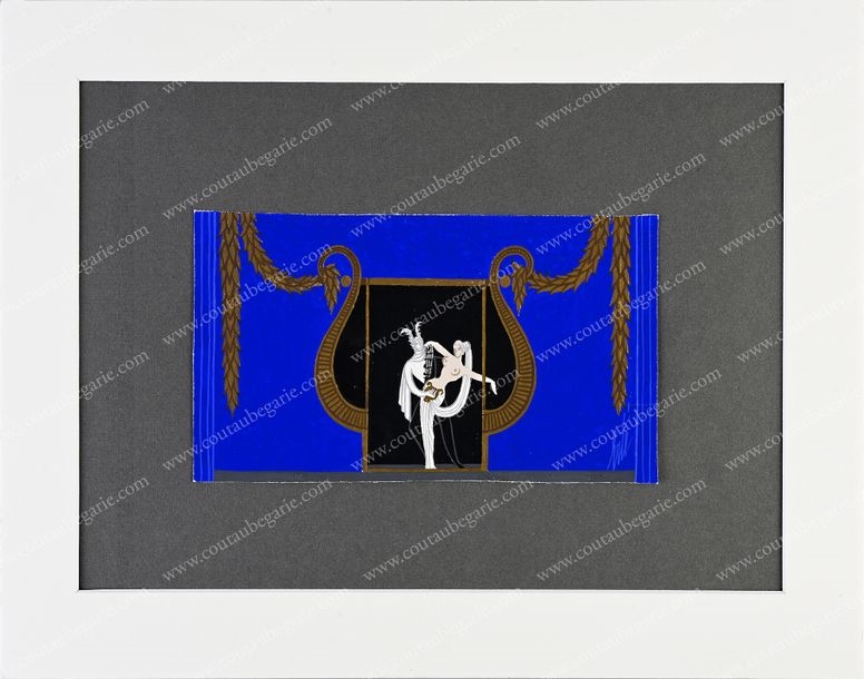 Erté | Curtain design for the opera Orphée et Eurydice | MutualArt