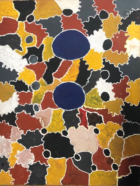 Nyula Mutji Nungurrayi | Aboriginal painting Serval Collection ...