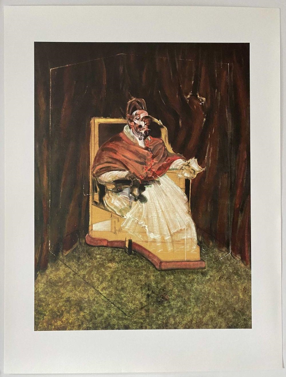Francis Bacon | Étude pour un portrait du Pape Innocent X d'après ...