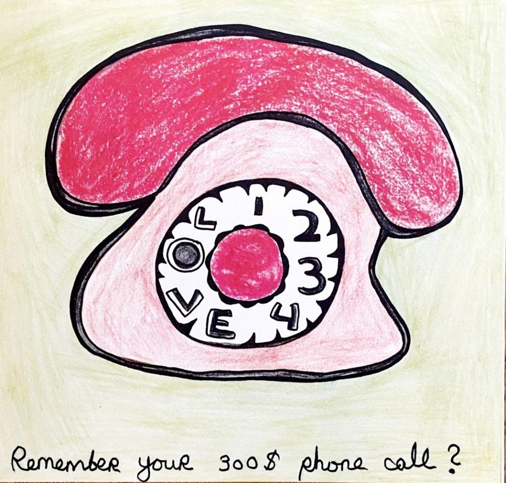 Niki de Saint Phalle | Remember your 300$ phone call? (1971) | MutualArt