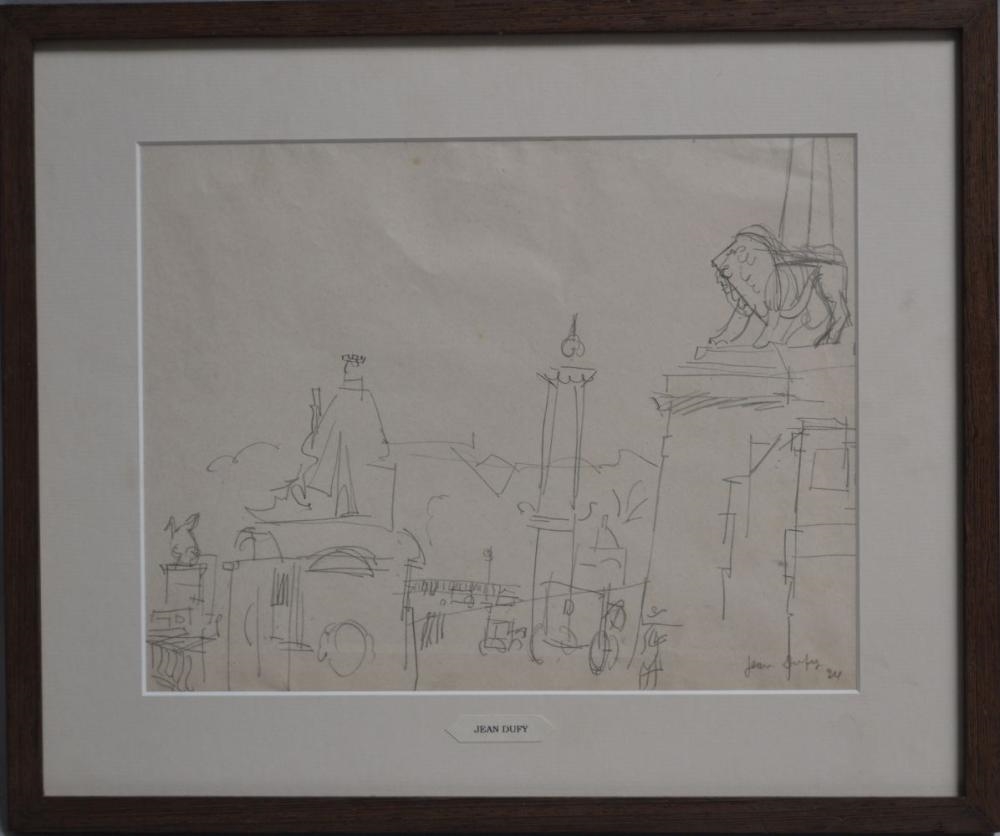 Jean Dufy | Jean Dufy - Paris, la place de la Concorde, 1924 (1924 ...