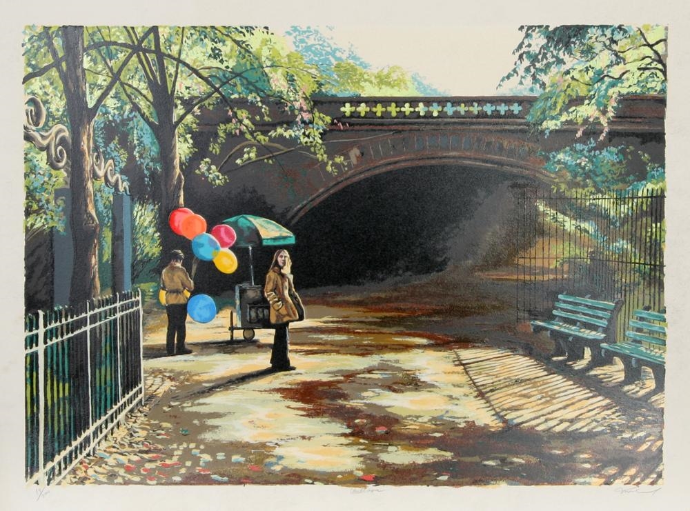 Harry McCormick | Balloons in Central Park | MutualArt
