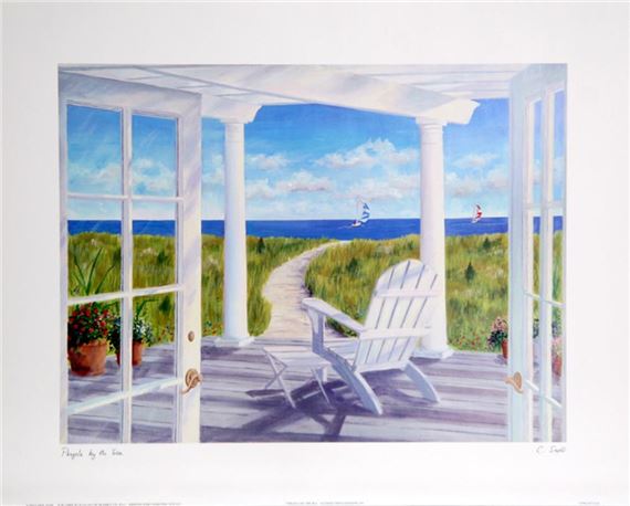 Carol Saxe | Pergola by the Sea (2003) | MutualArt