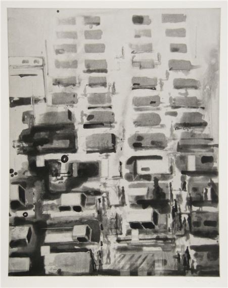 Stephen Farthing | Sketch for Browns Town - Tailgating (2004) | MutualArt