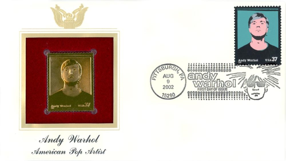 Andy Warhol | American Pop Artist - USPS Stamps (2002) | MutualArt