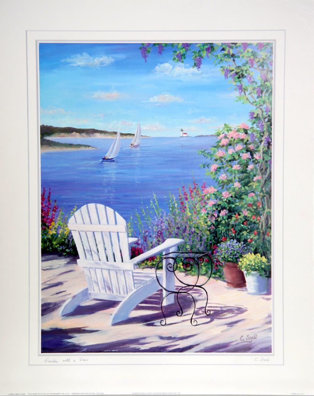 Carol Saxe | Garden with a View (2002) | MutualArt