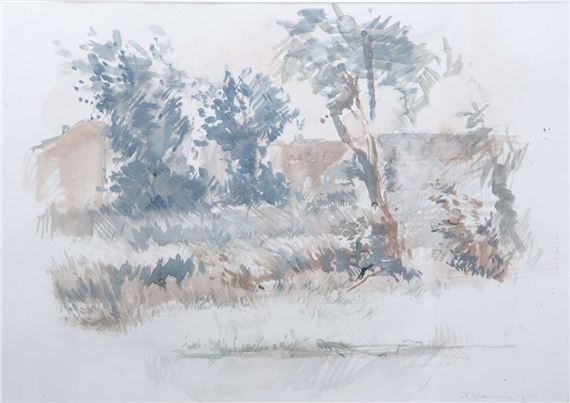 Peter Polderman | Landschap met bomen | MutualArt