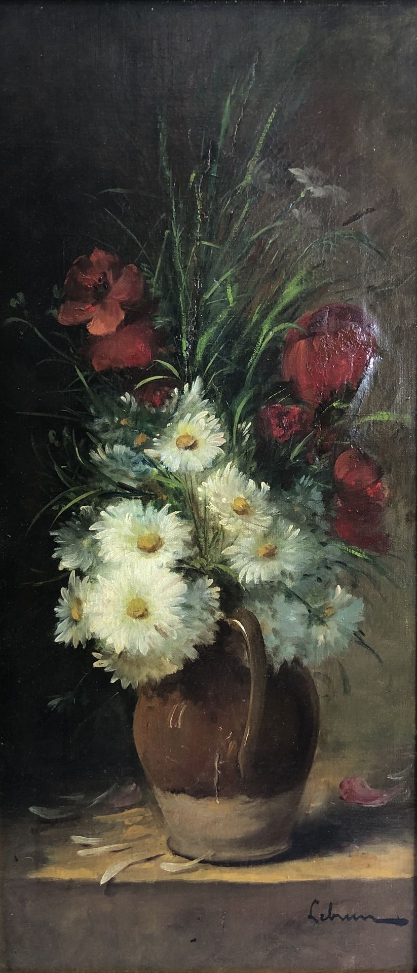 Alfred Brunel de Neuville | VASE OF FLOWERS | MutualArt