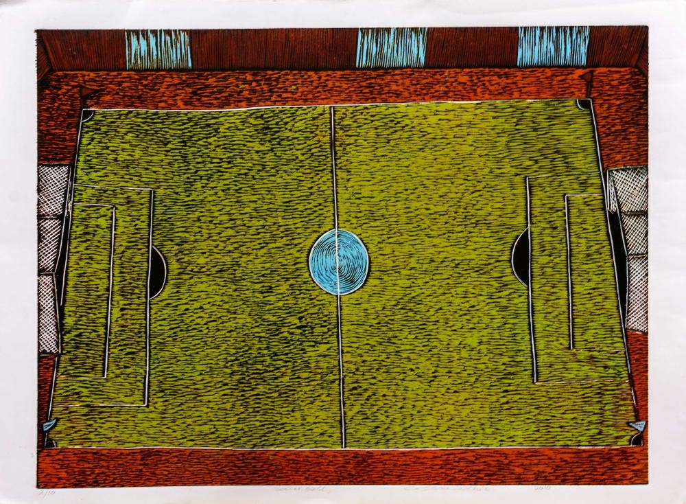 Isaac Sithole | Soccer Field (2010) | MutualArt