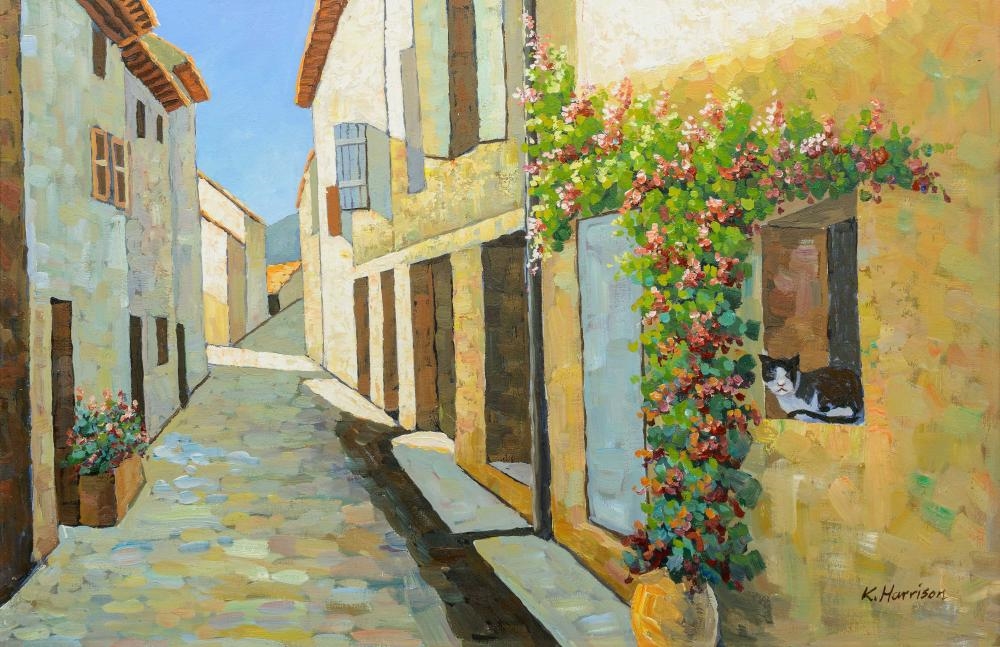 K. Harrison | Street Scene | MutualArt