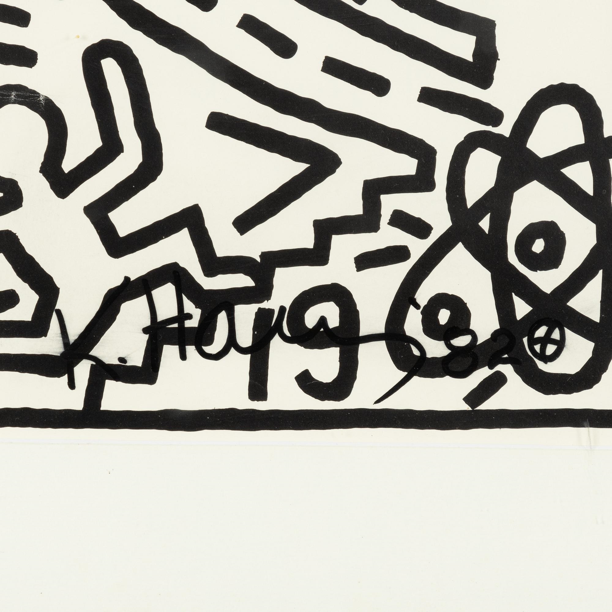 Keith Haring | Keith Haring, Anti-Nuclear Rally (82) | MutualArt