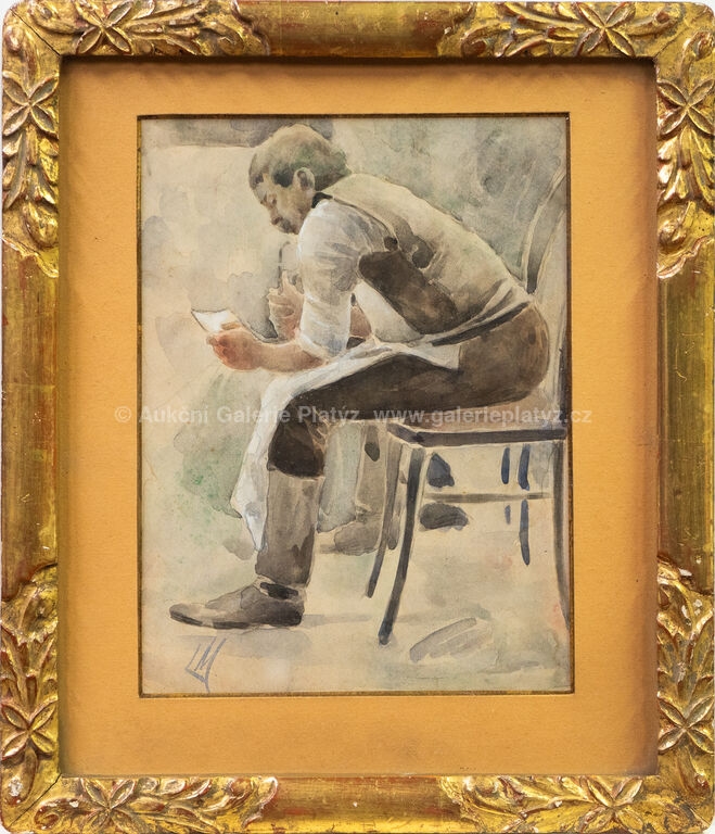 Ludek Marold | After the Mass (1891) | MutualArt