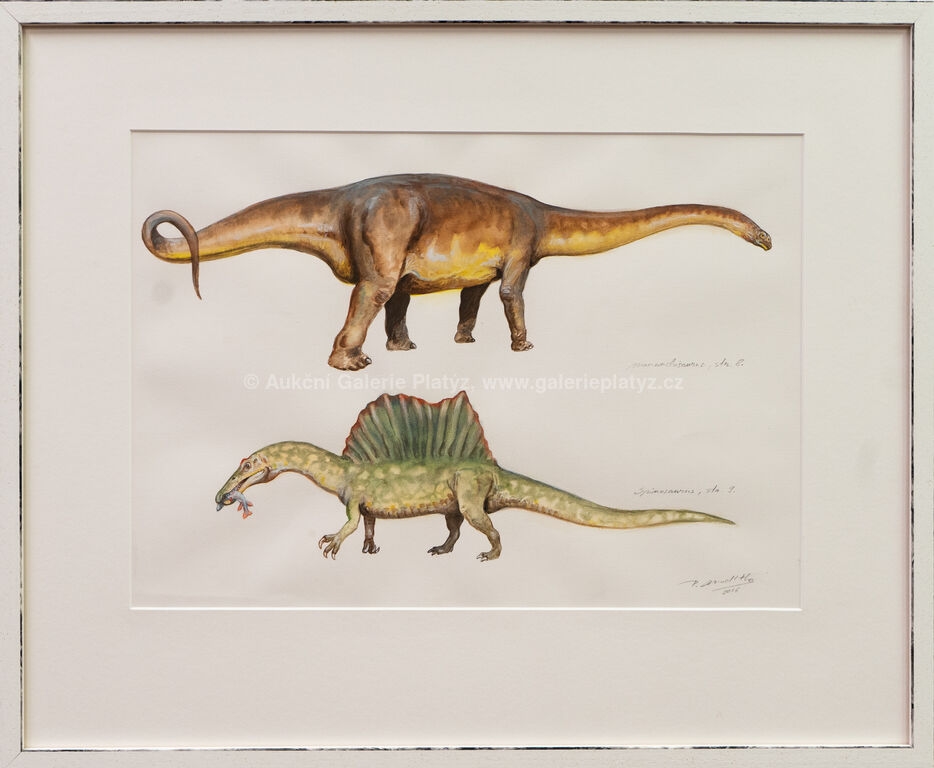 Petr Modlitba | Dinosauří rekordmani | MutualArt