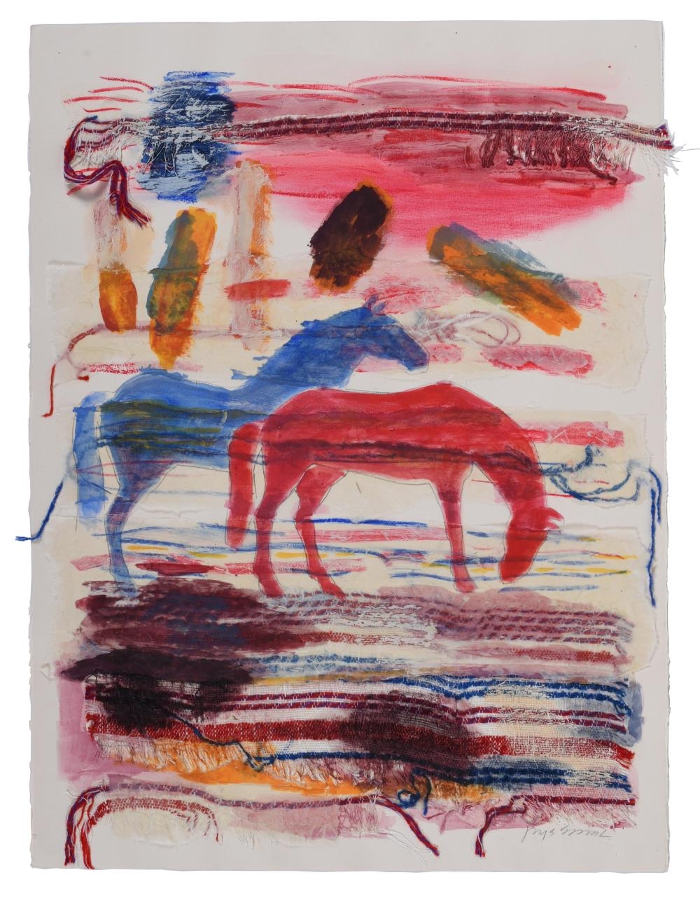 Jaune Quick-To-See Smith | Black Rock Mesa (1989) | MutualArt