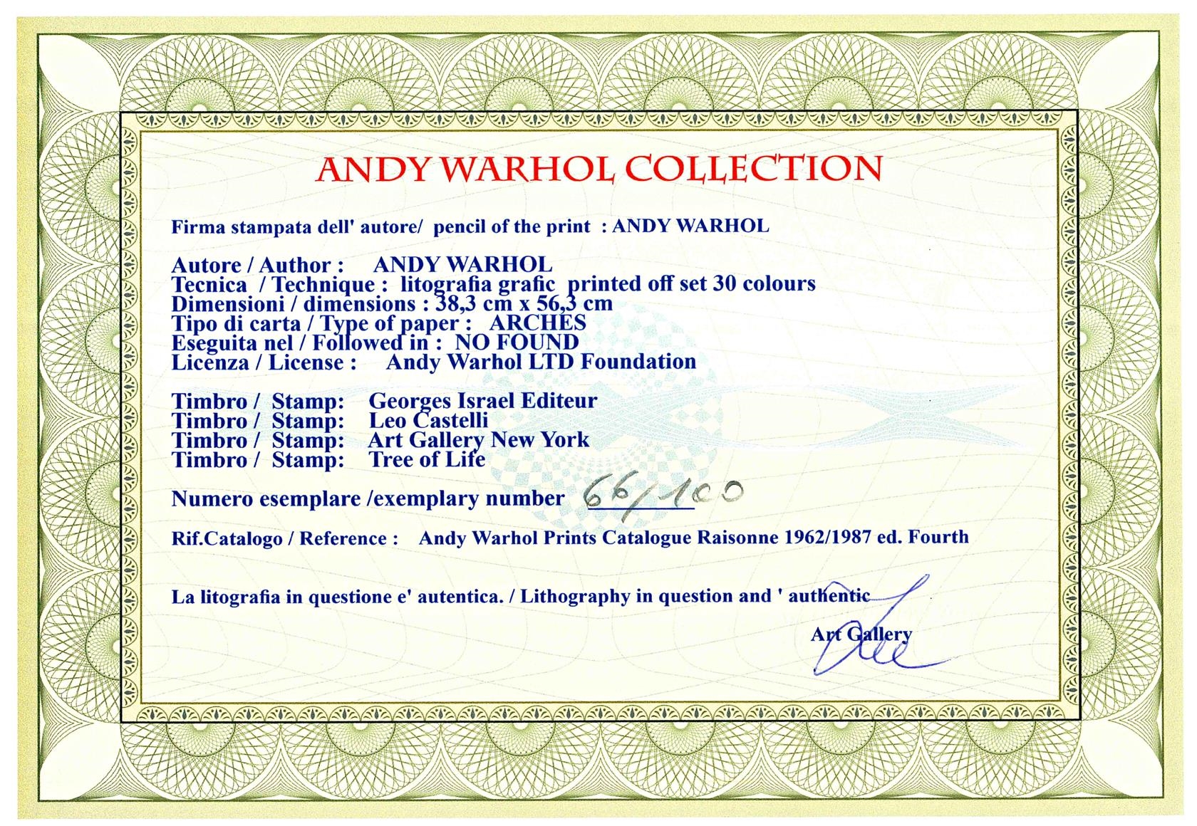 Andy Warhol | Mickey Mouse | MutualArt