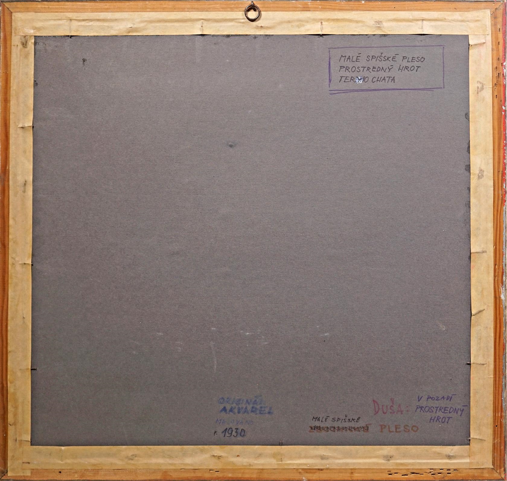 Ferdiš Duša | Malé Spišské pleso (Teryho chata) | MutualArt