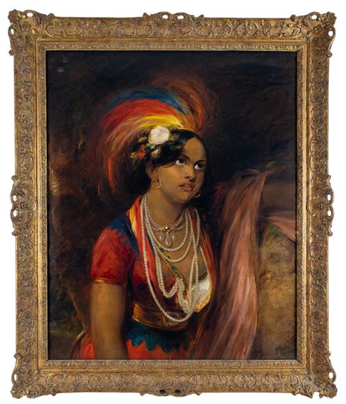 George Chinnery | Portrait of a lady (1820) | MutualArt