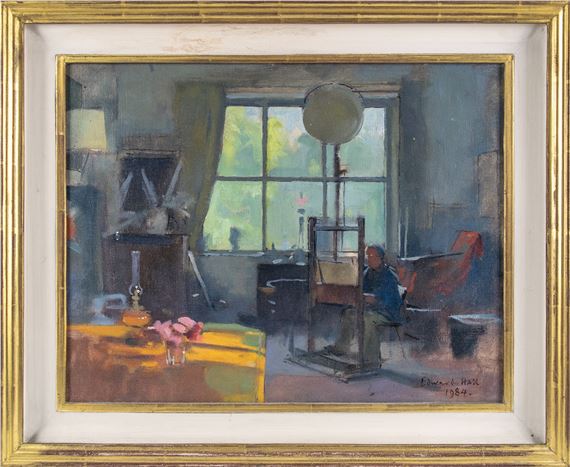 Edward Hall | John Ward in his Studio (1984) | MutualArt