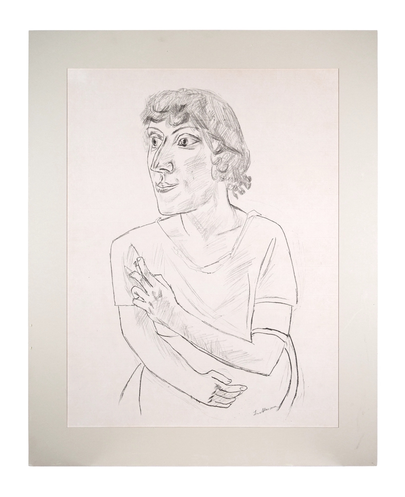 Max Beckmann | Umarmung (1922) | MutualArt