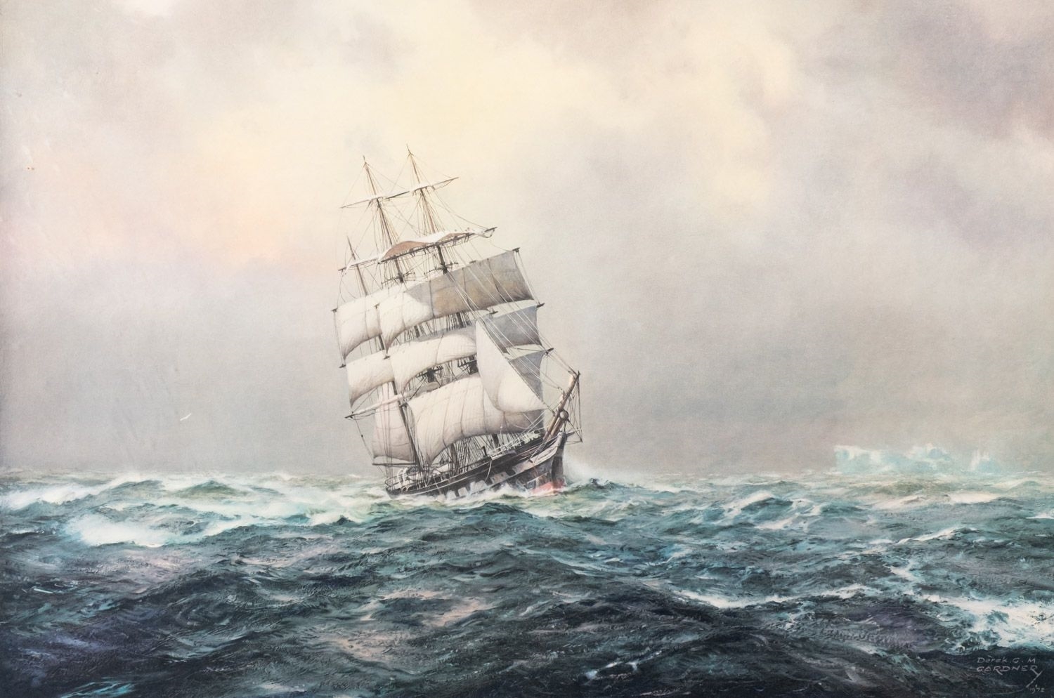 Derek Gardner | The Battle of Camperdown | MutualArt