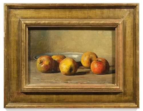 Werner Weber | Still life with apples | MutualArt