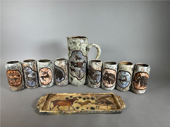 Jean Besnard | Jean Besnard (1889-1958) known as René Bluet Ceramic ...