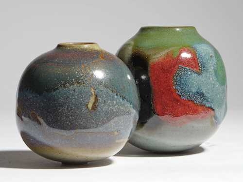 René Ben-Lisa | TWO VASES (Circa 1970) | MutualArt