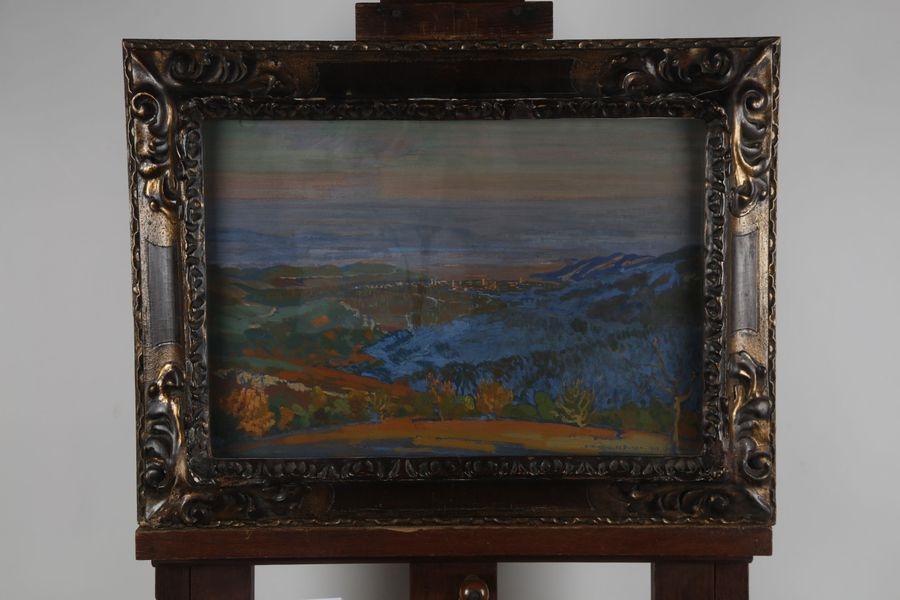 Frédéric Marius de Buzon | View of Macedonia Oil on panel signed (1919 ...