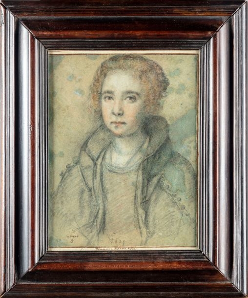 Ottavio Leoni | Portrait of Francesca Stuart Figlia Three pencils (1631 ...