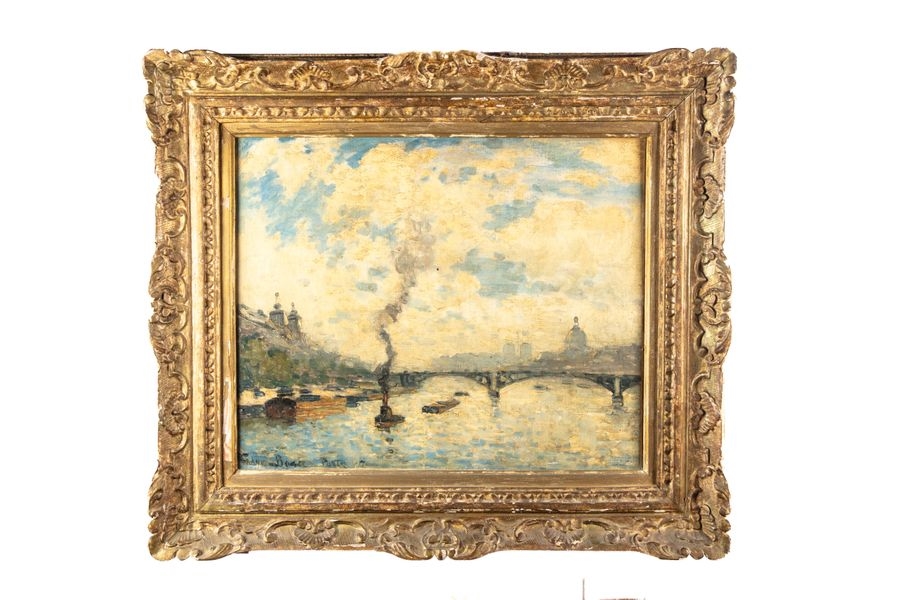 Frank Myers Boggs | The Seine in Paris | MutualArt