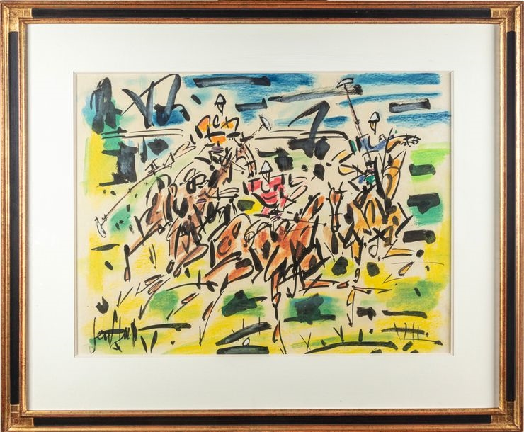 Gen Paul | GEN PAUL (1895-1975) The Horsemen Watercolor,... - Lot 172 ...