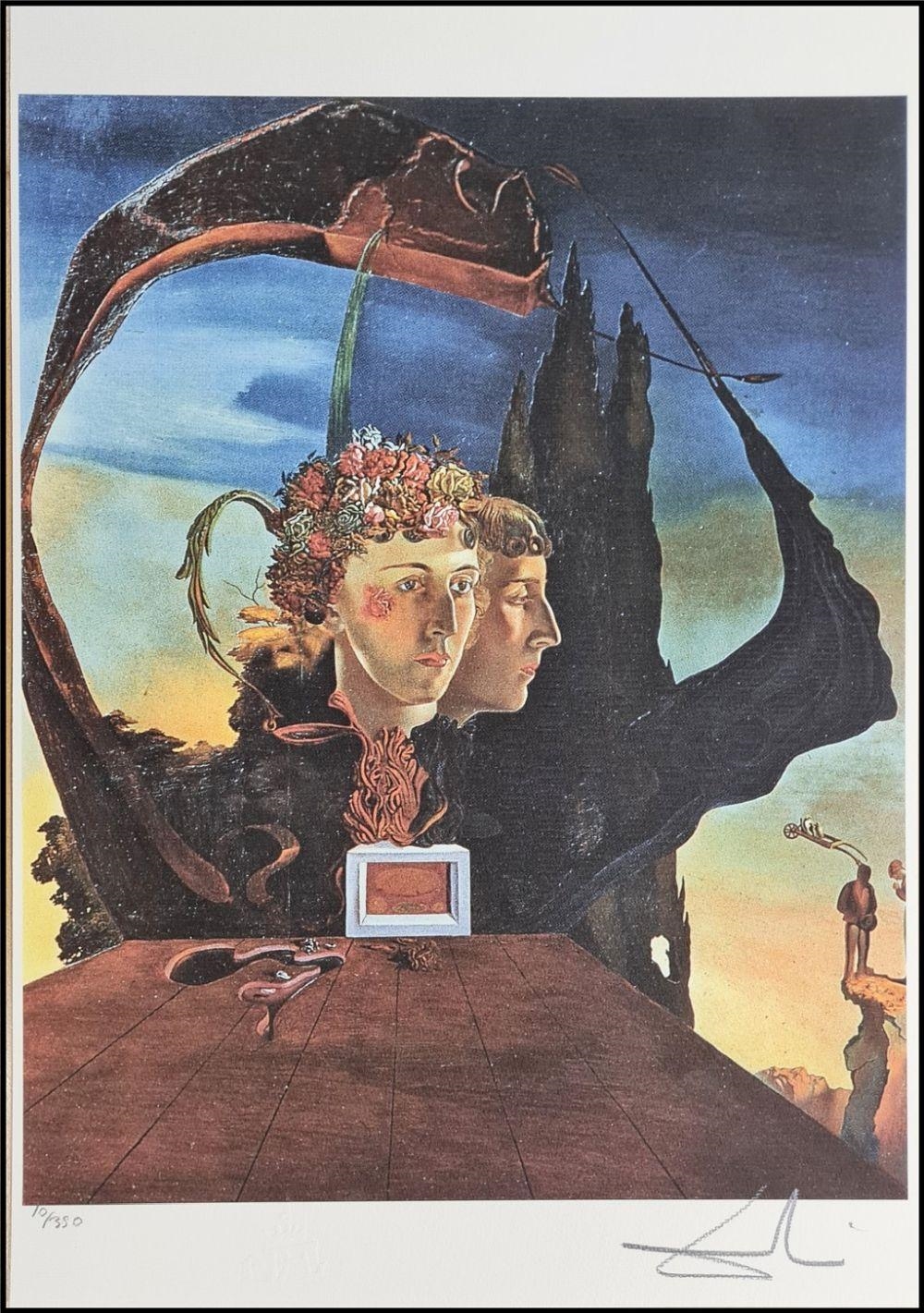 Salvador Dalí | Snake in Landscape (1975) | MutualArt