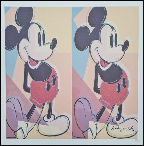 Andy Warhol | Mickey 8 | MutualArt