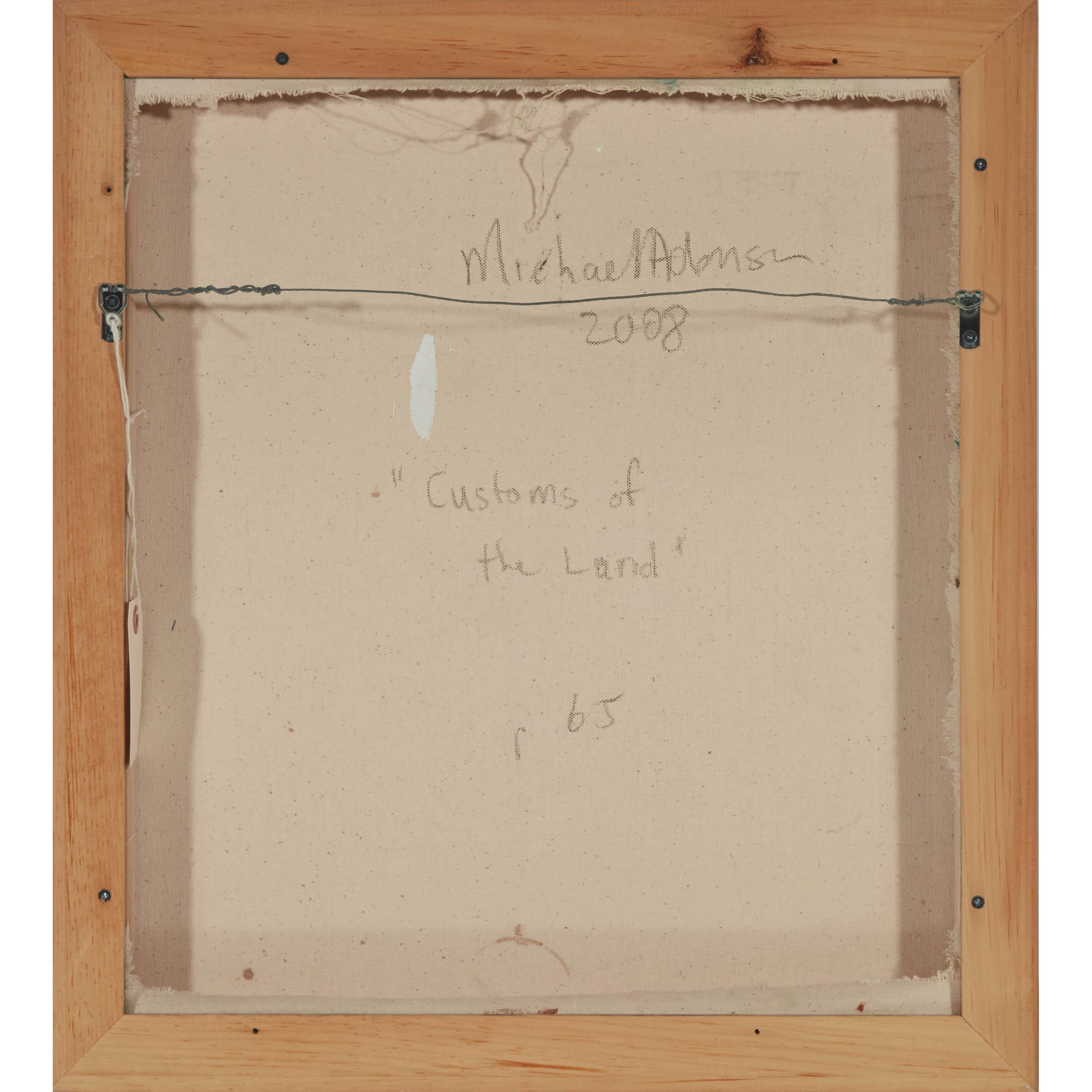Michael Adamson | CUSTOMS OF THE LAND (2008) | MutualArt
