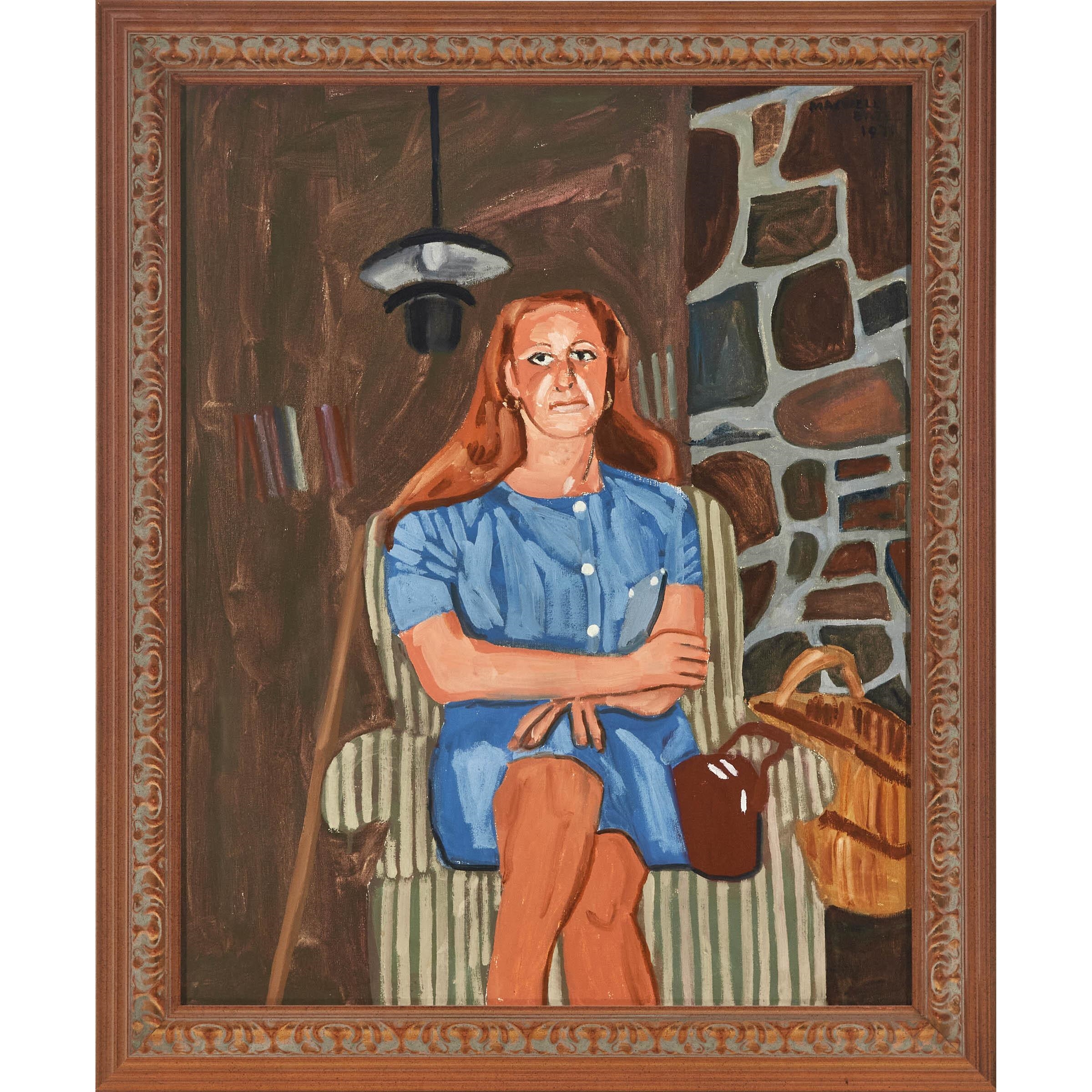 Maxwell Bennett Bates | PORTRAIT OF ELEANOR FRIEDMAN (1971) | MutualArt