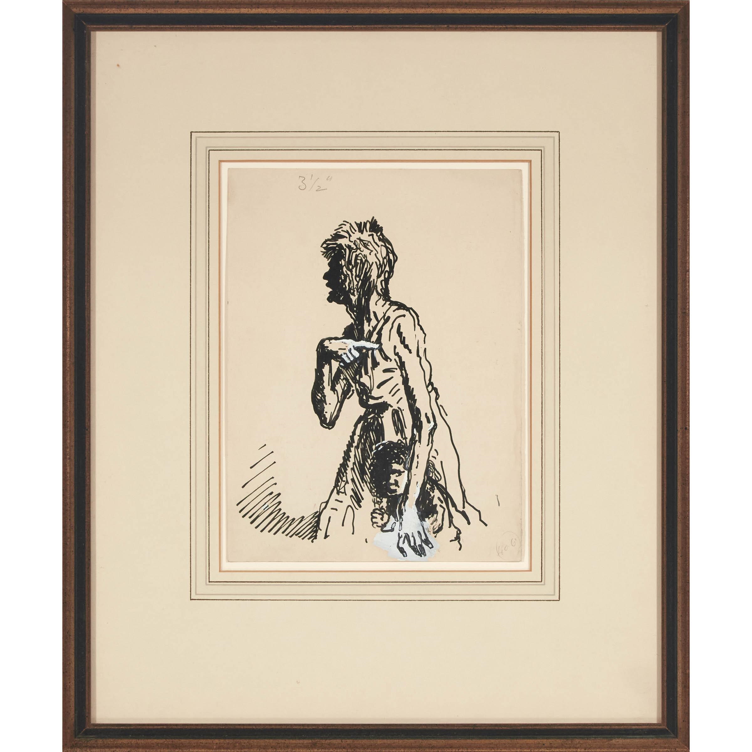 Mervyn Peake | Mervyn Peake (1911-1968 (Circa 1945) | MutualArt