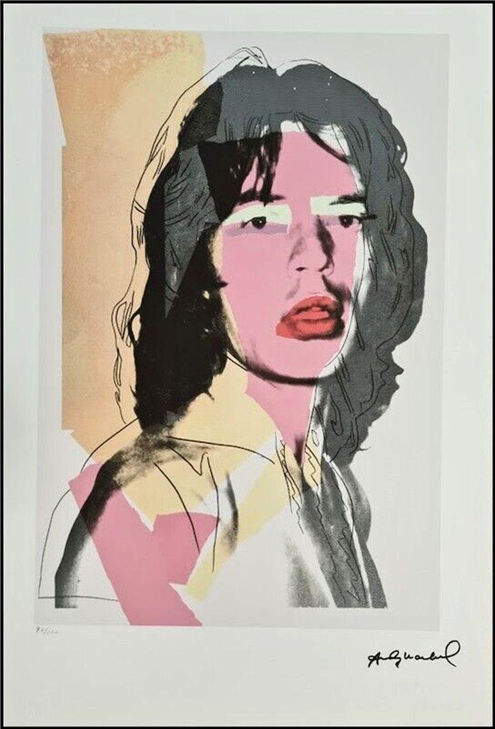 Andy Warhol | Mick Jagger 8 | MutualArt