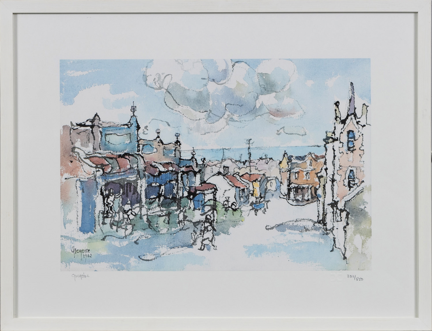 Gregoire Johannes Boonzaier | street scene | MutualArt