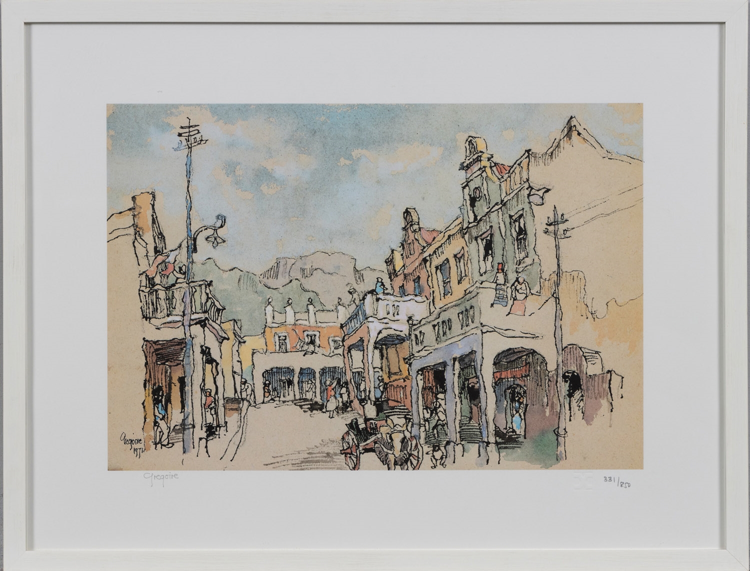 Gregoire Johannes Boonzaier | District Six street scene | MutualArt