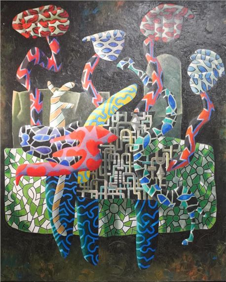 James Hansen | The Human Machine (1985) | MutualArt