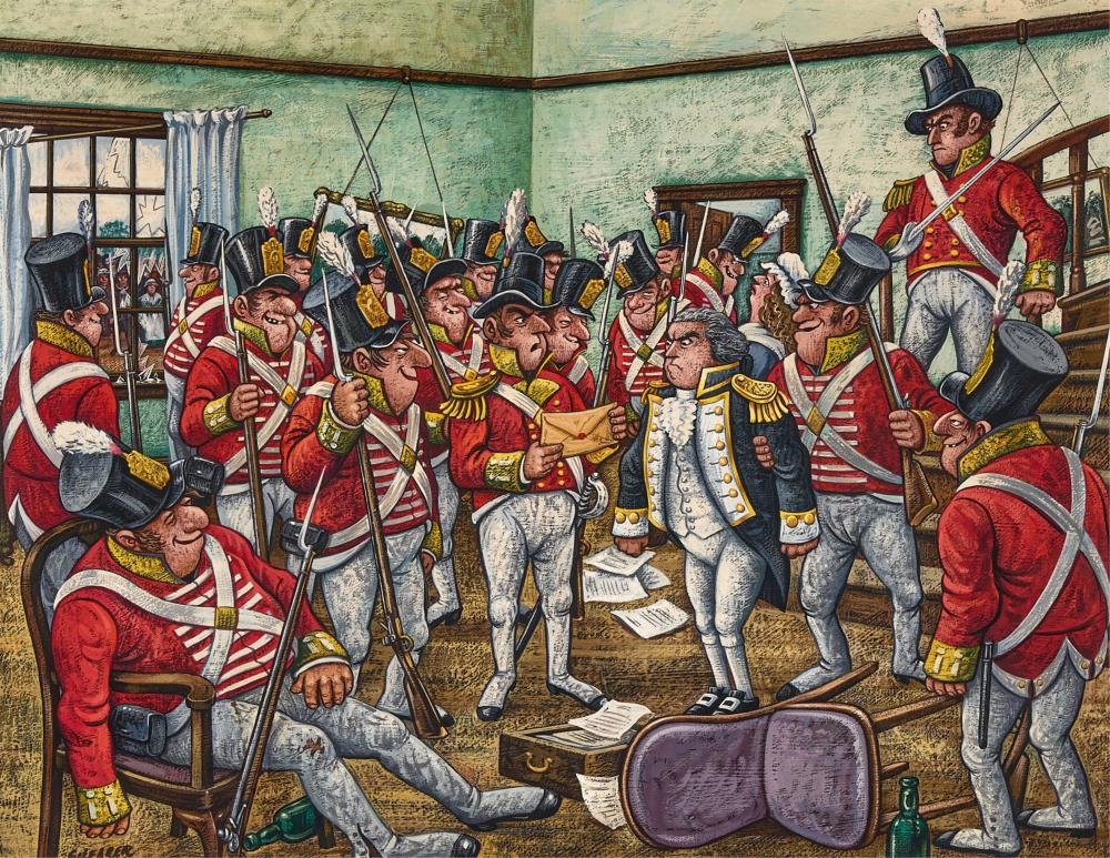 Joseph Denham Shearer | Arrest of Governor Blight (1928) | MutualArt