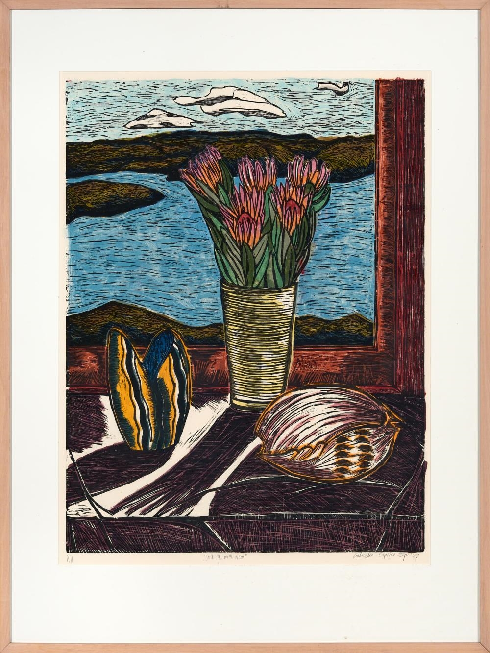 Gabrielle Caprice | Still life with View (1987) | MutualArt