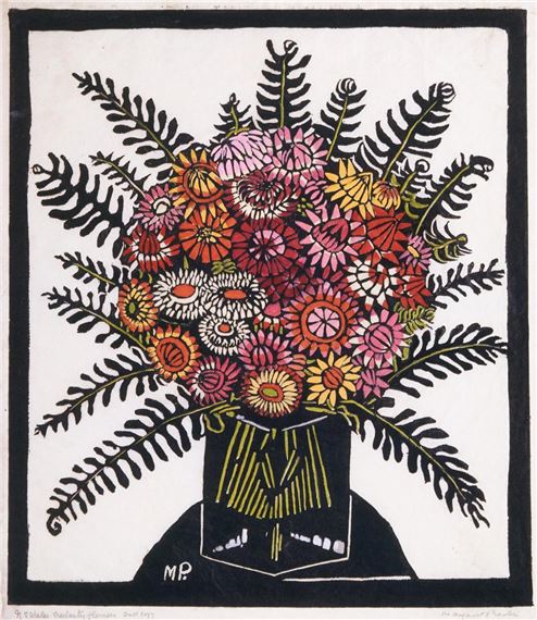 Margaret Preston | Everlasting Flowers (Circa 1929) | MutualArt