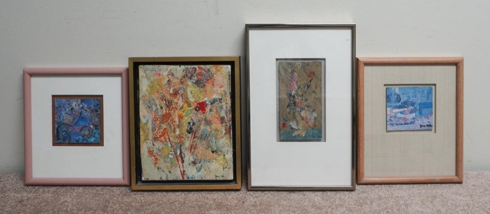 Jane Kahn | Four Mixed Medias on Paper | MutualArt
